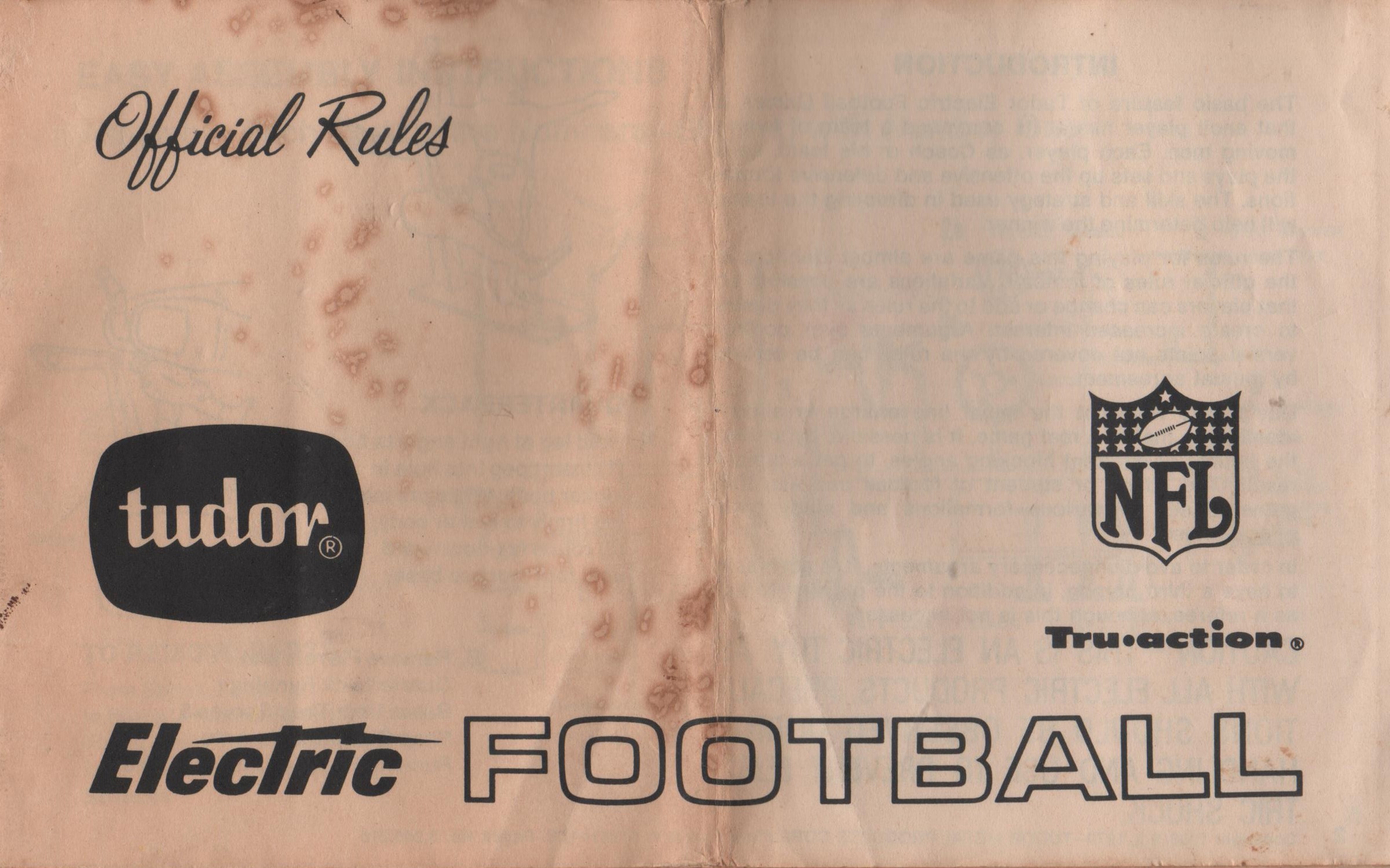 Official Electric Football Rules – The National Electric Football Game ...